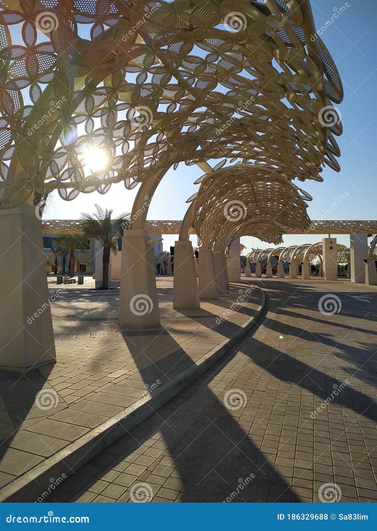 Creative Architecture Ceiling Mosaic Design In Kashan, Iran Stock Photo ...