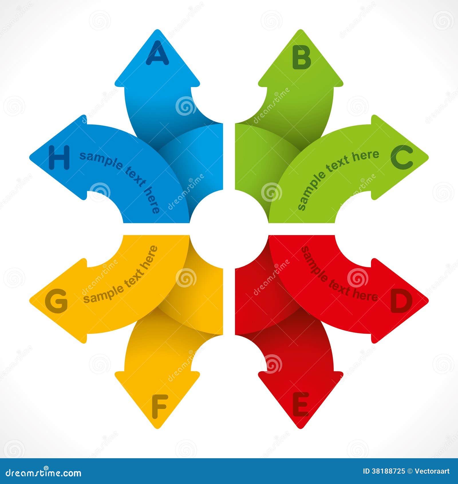 Creative Arrow Info-graphic Stock Vector - Illustration of pointer ...