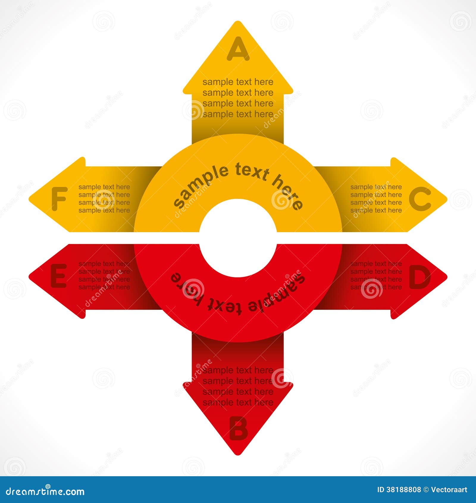 Creative Arrow Info-graphic Stock Vector - Illustration of layout ...