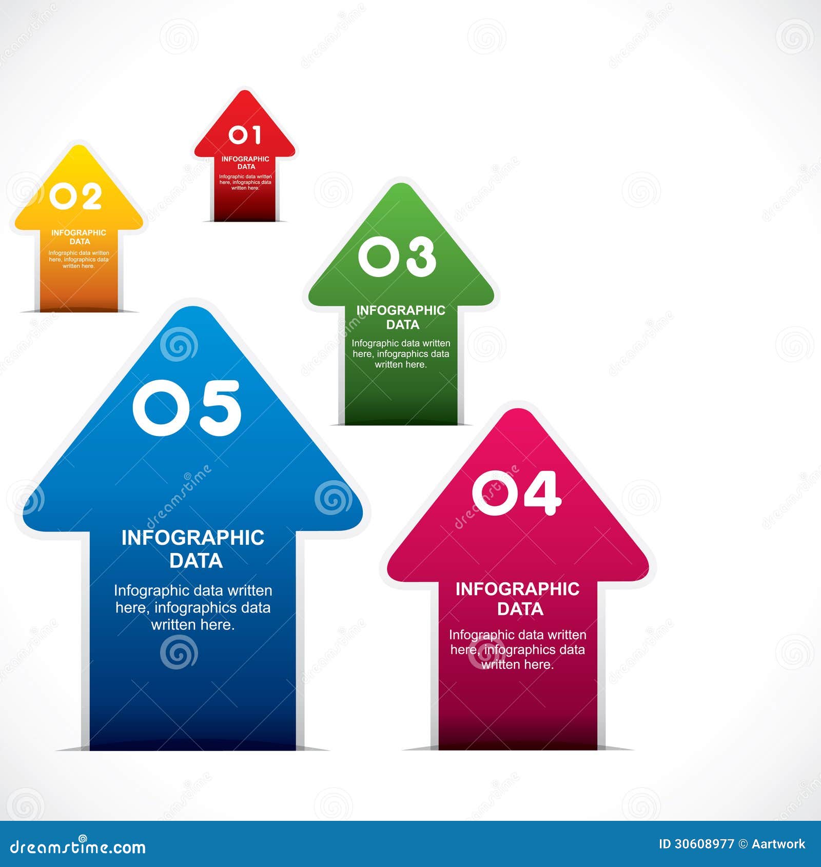 Creative Arrow Sign And Handshake Abstract Design Symbol. Business ...