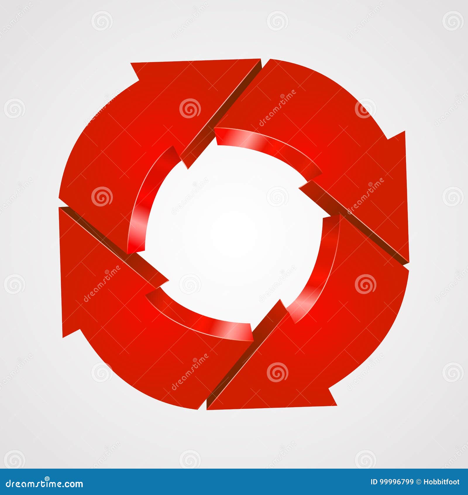 Circle, Recycle Logo Designs Inspiration Isolated On White Background ...