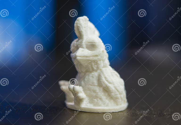 Creative Art Model Printed 3D Printer. Different Objects Created 3D ...