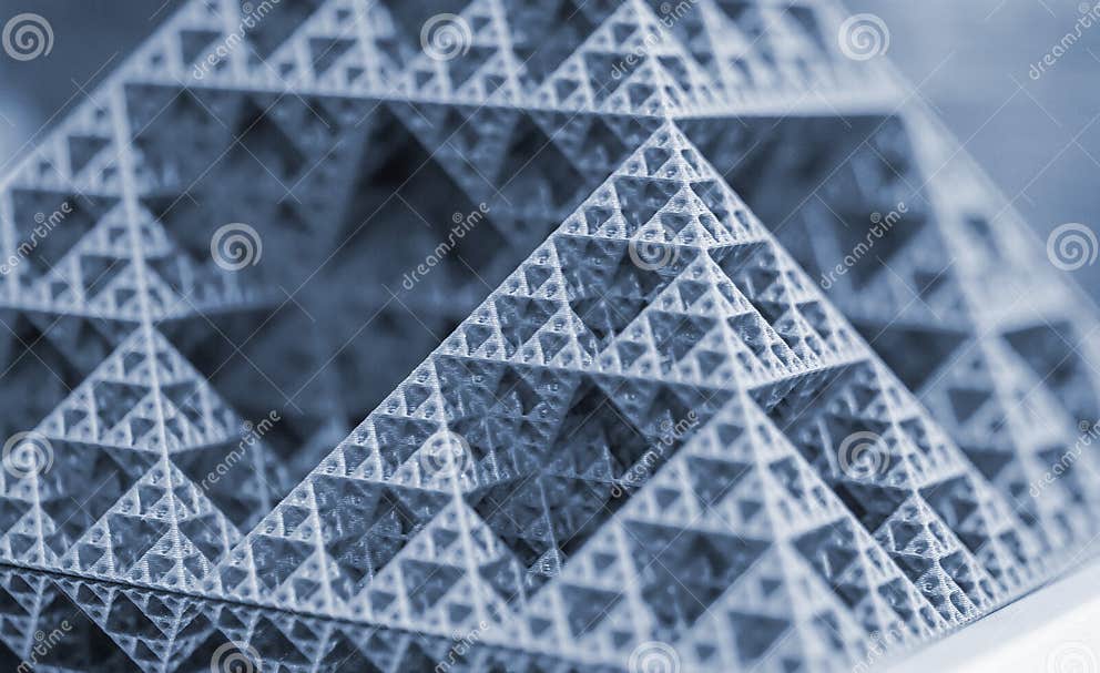 Creative Art Model Printed 3D Printer. Different Objects Created 3D ...