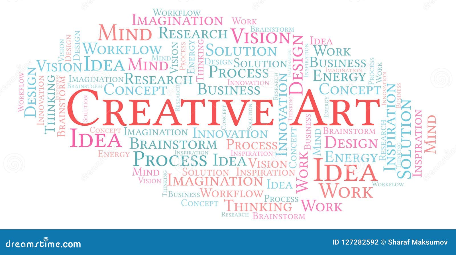 Creative Art Word Cloud, Made with Text only. Stock Illustration ... Creative Art Word Cloud, Made with Text only. Stock Illustration ...