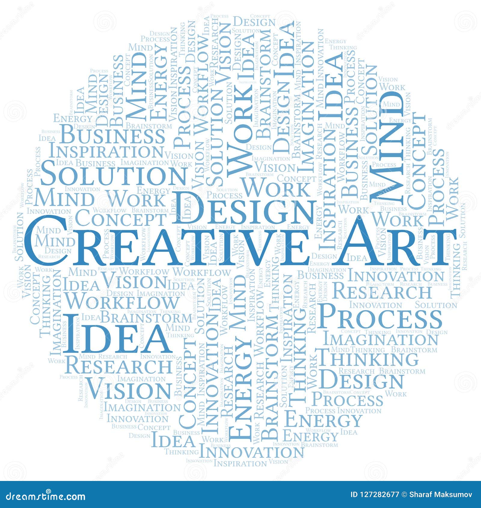 Creative Art Word Cloud, Made with Text only. Stock Illustration ... Creative Art Word Cloud, Made with Text only. Stock Illustration ...