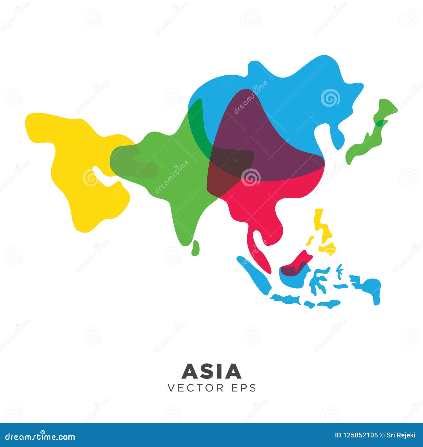 Creative Asia Country Map Saudi Arabia, Background Cartoon Vector ...
