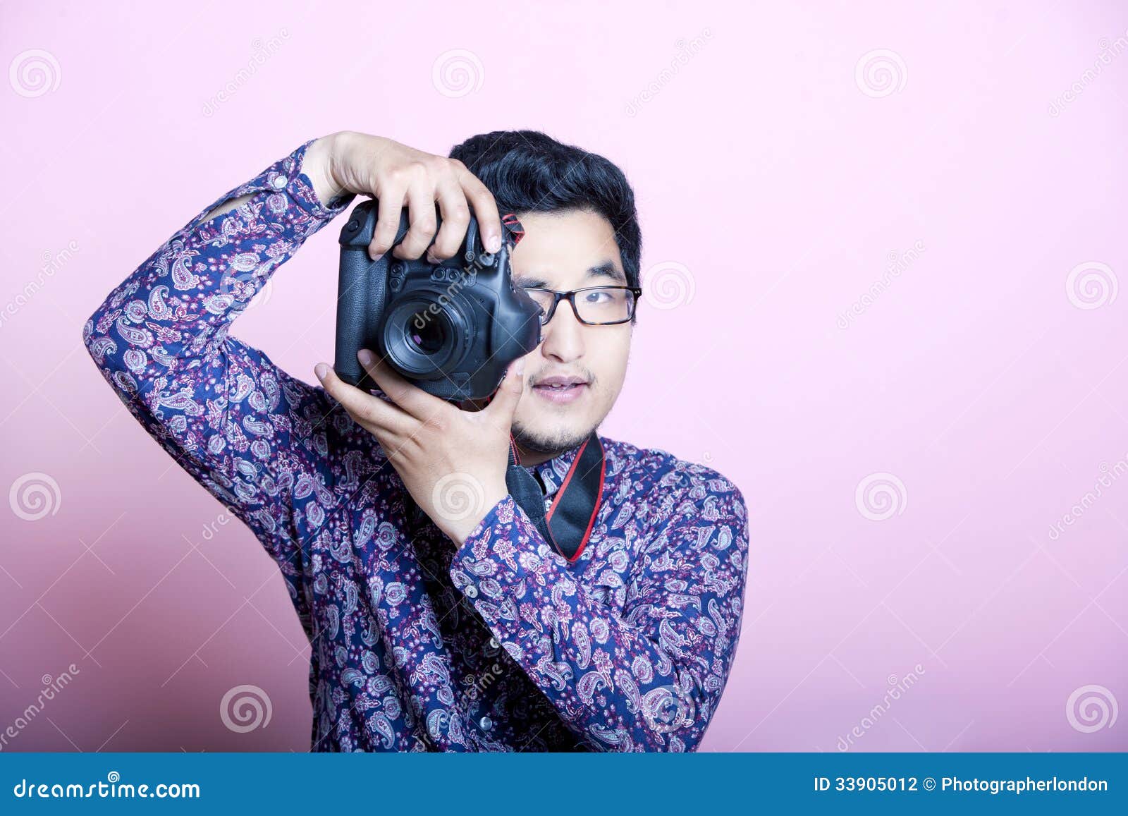 Creative Asian Photographer Stock Photo - Image of business, confidence ...