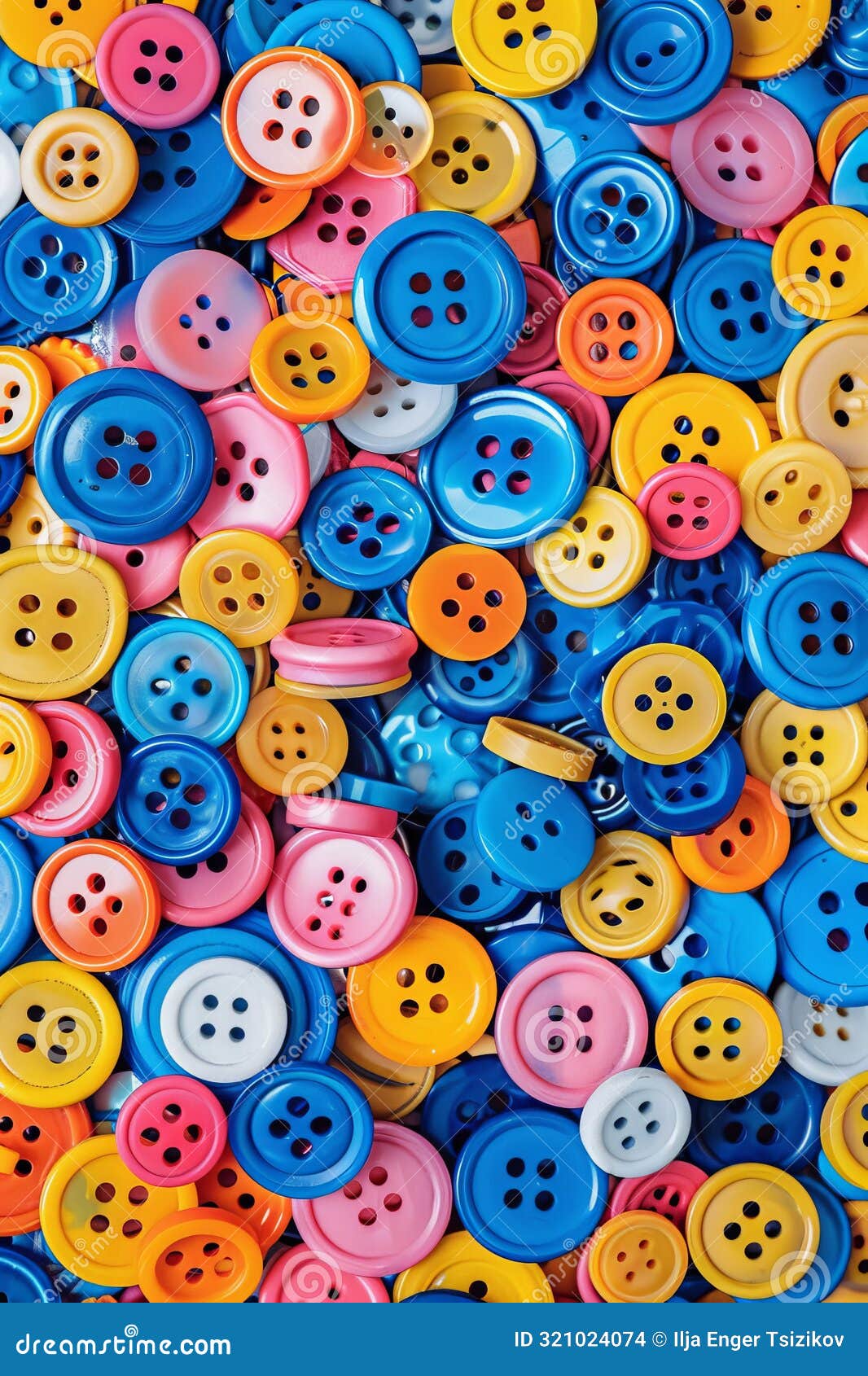 Creative Backdrop Crafted with an Assortment of Varied Buttons for ...