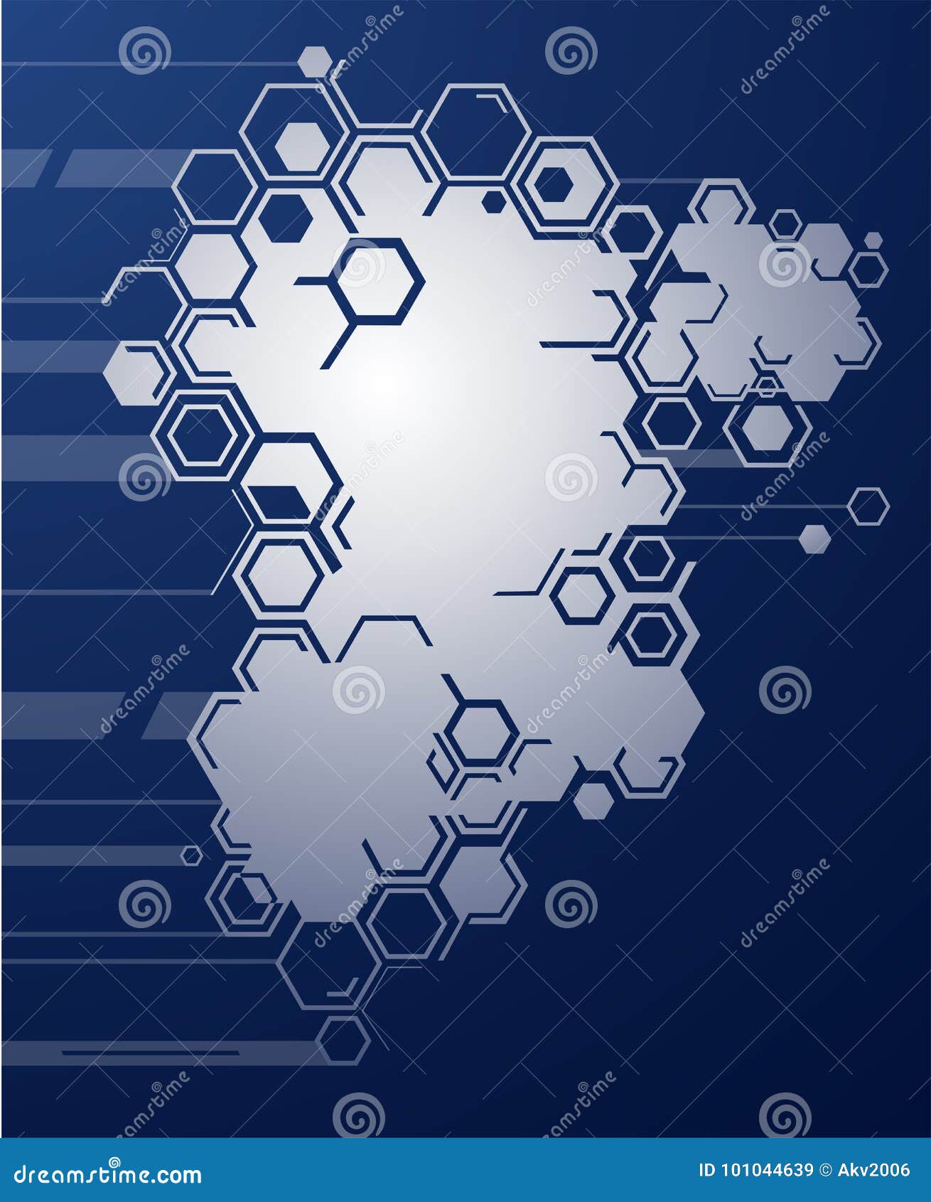 Creative Backdrop with Futuristic Theme Stock Vector - Illustration of ...