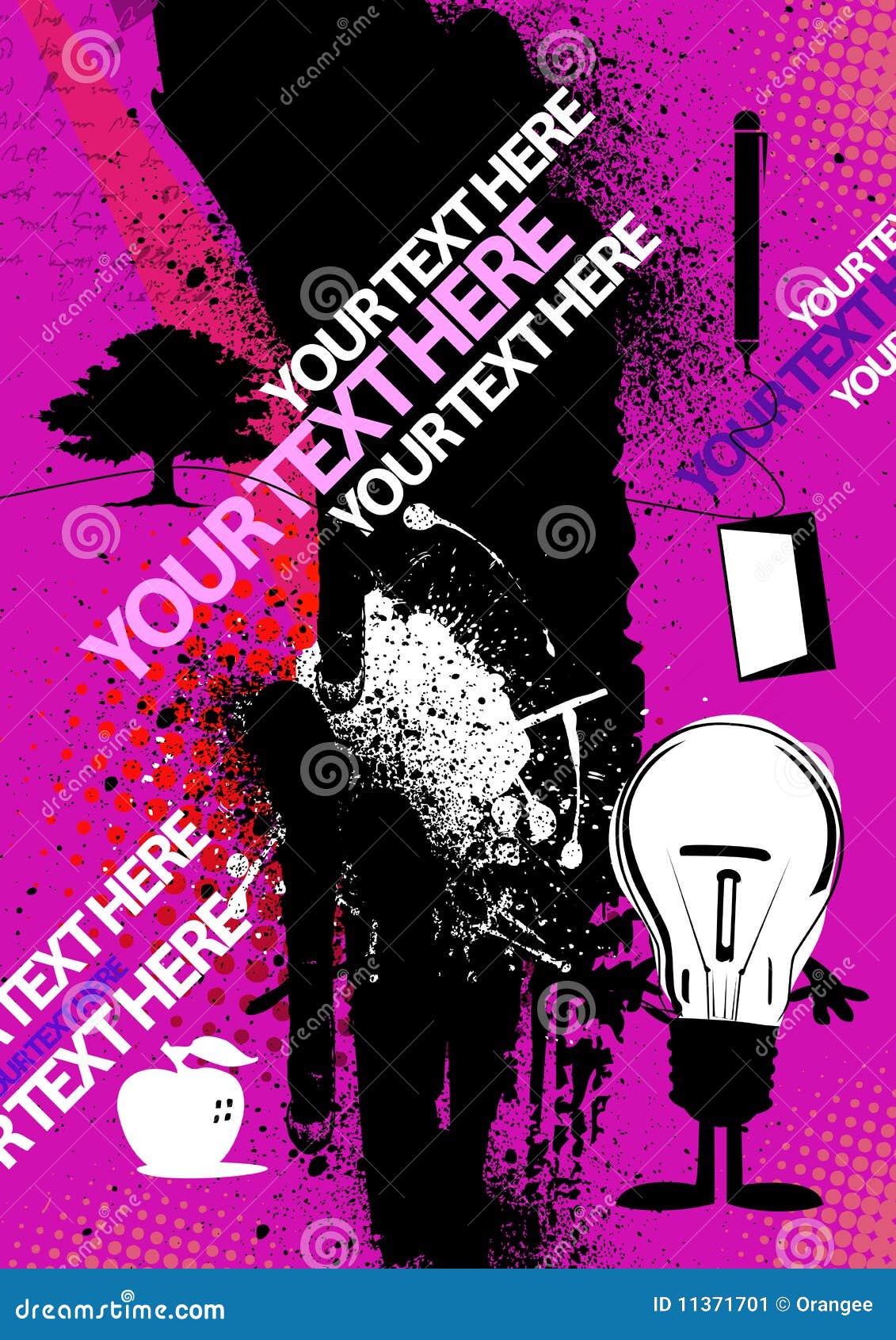 Creative background stock vector. Illustration of design - 11371701