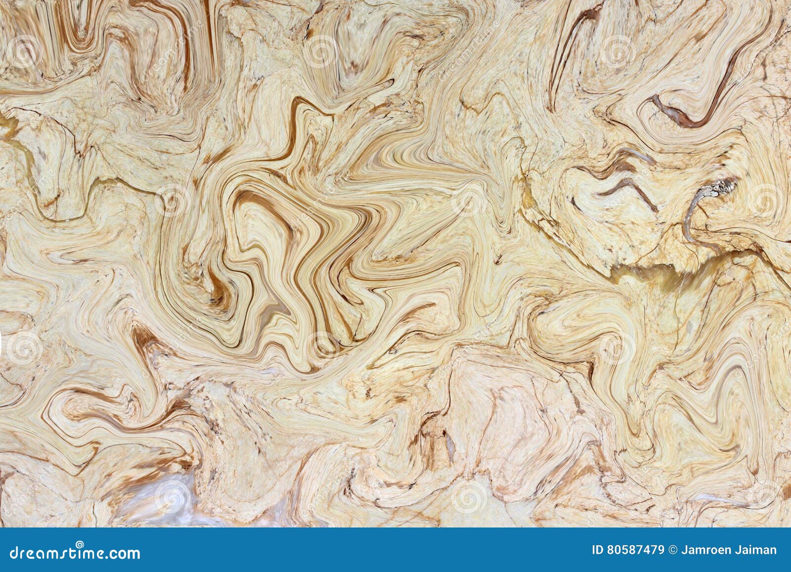 Creative Background with Abstract Acrylic Painted Waves. Beautiful ...