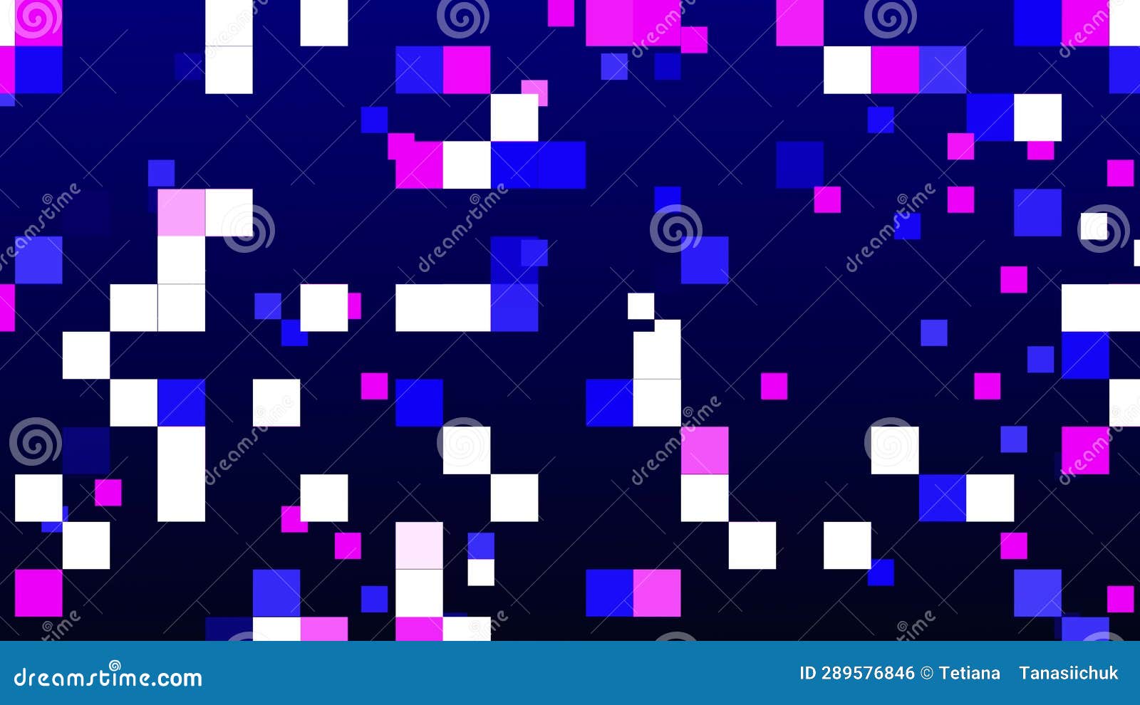 Creative Background Animation Made of Squares. Technology Background ...
