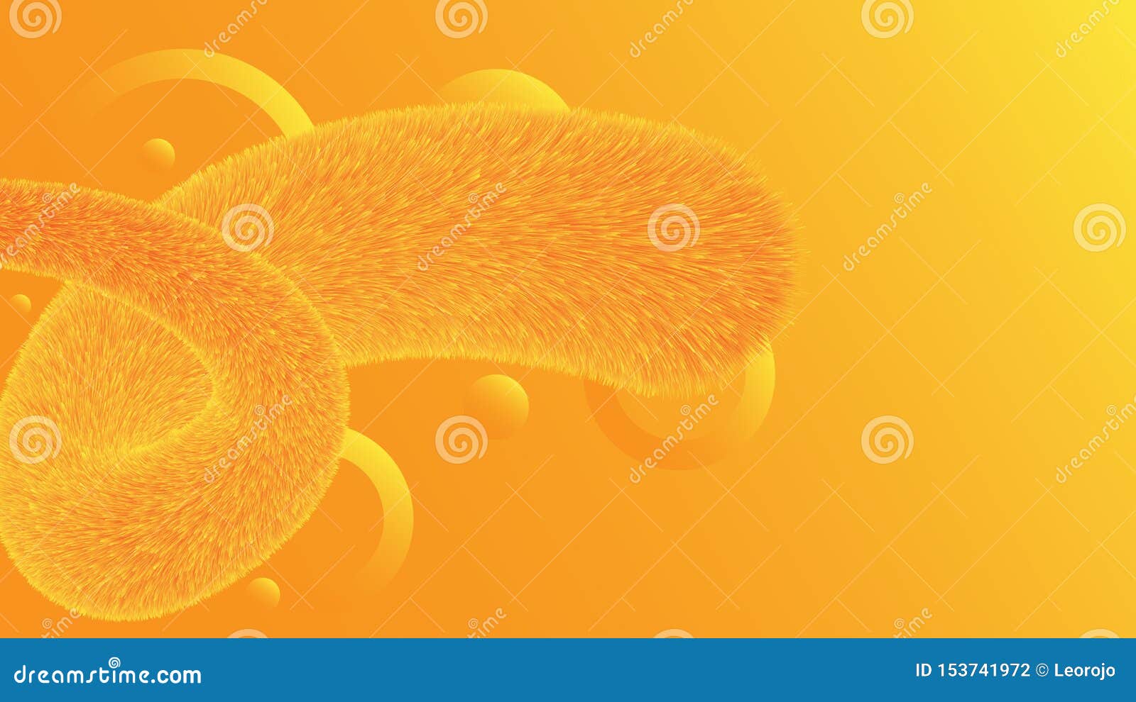 Creative Background Color 3d Fur Effect Stock Vector - Illustration of ...