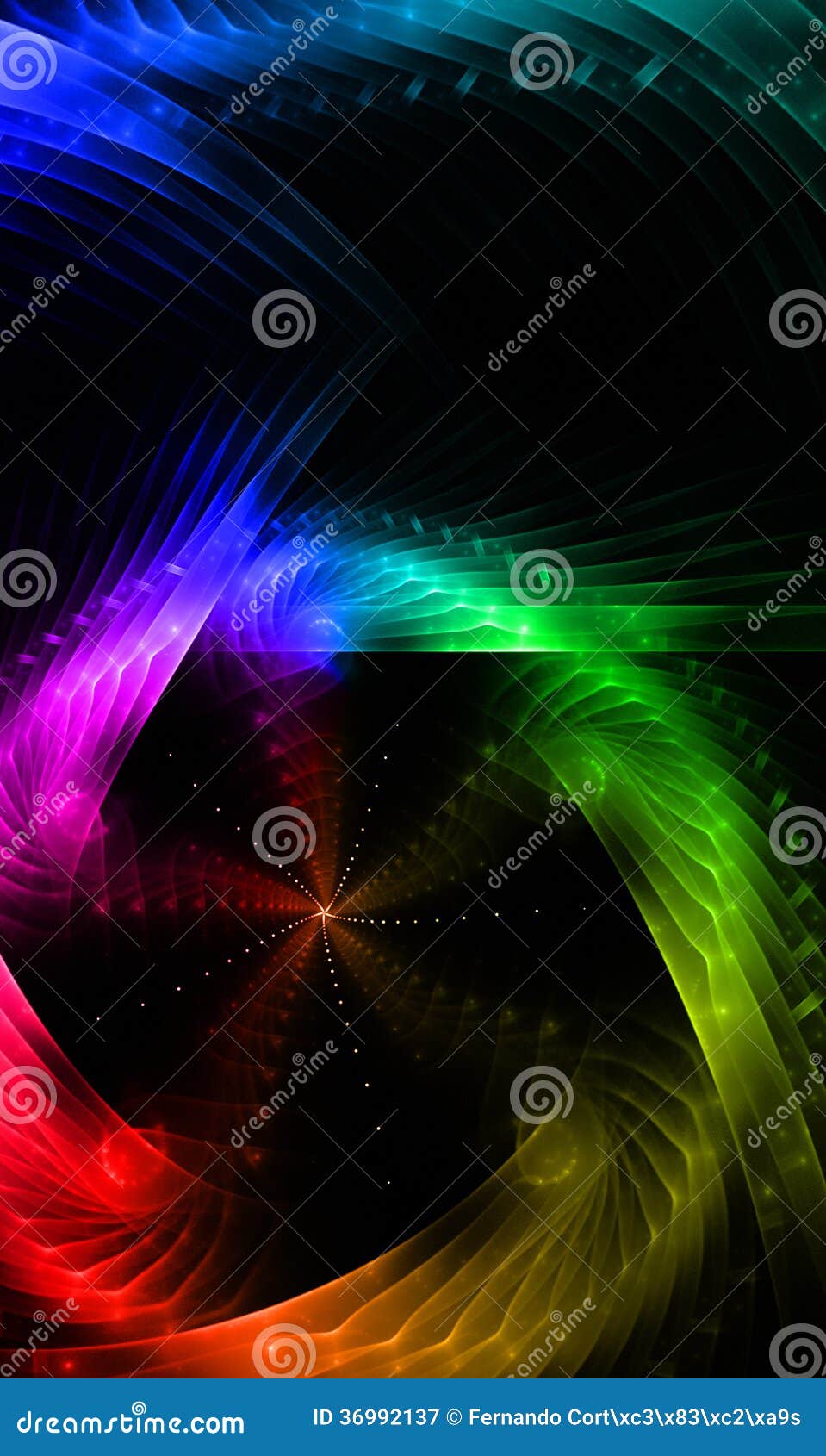 Creative Background Color with Rainbow Effect Stock Illustration ...