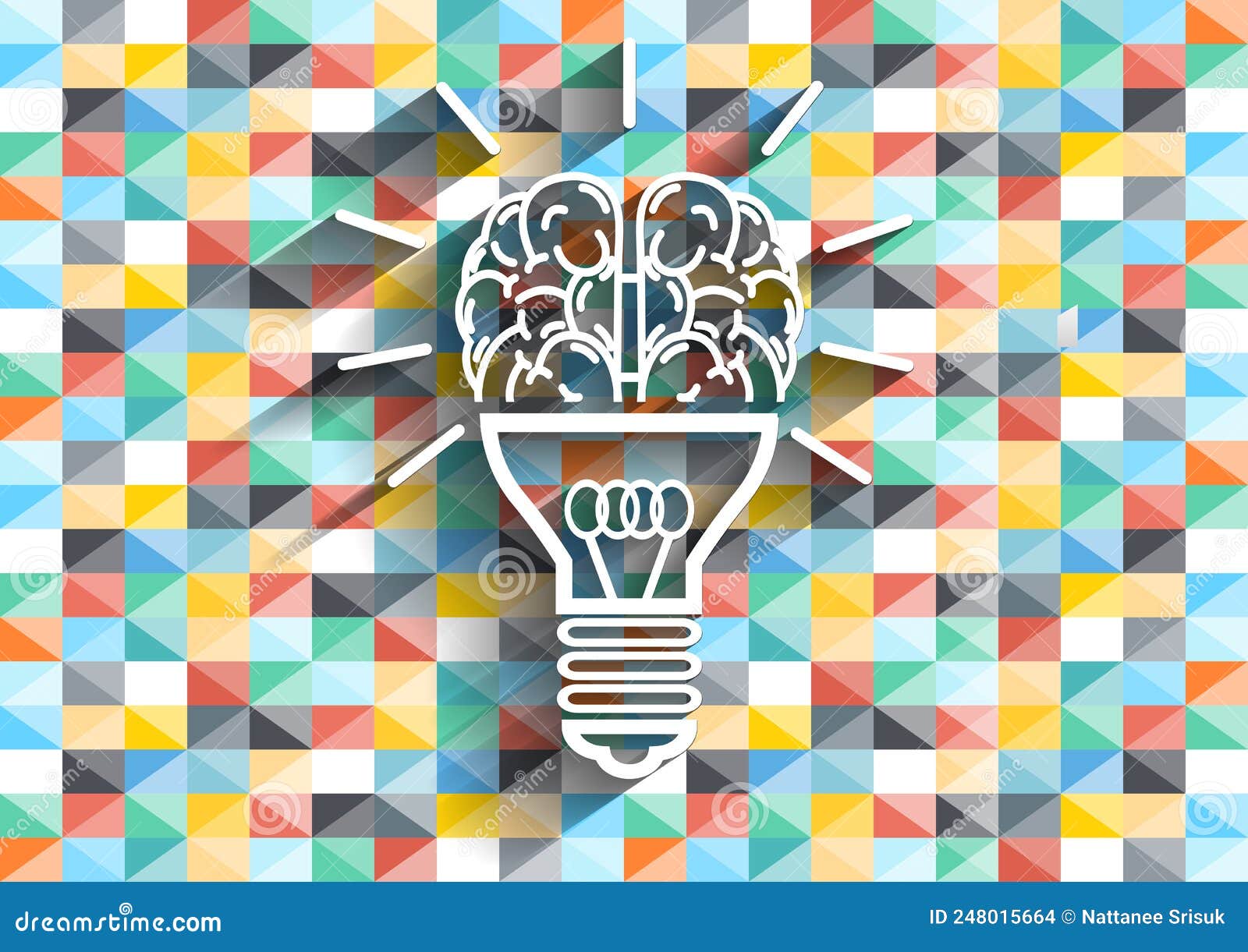 Creative Background, Colorful,think Creativity Modern Idea and Concept ...