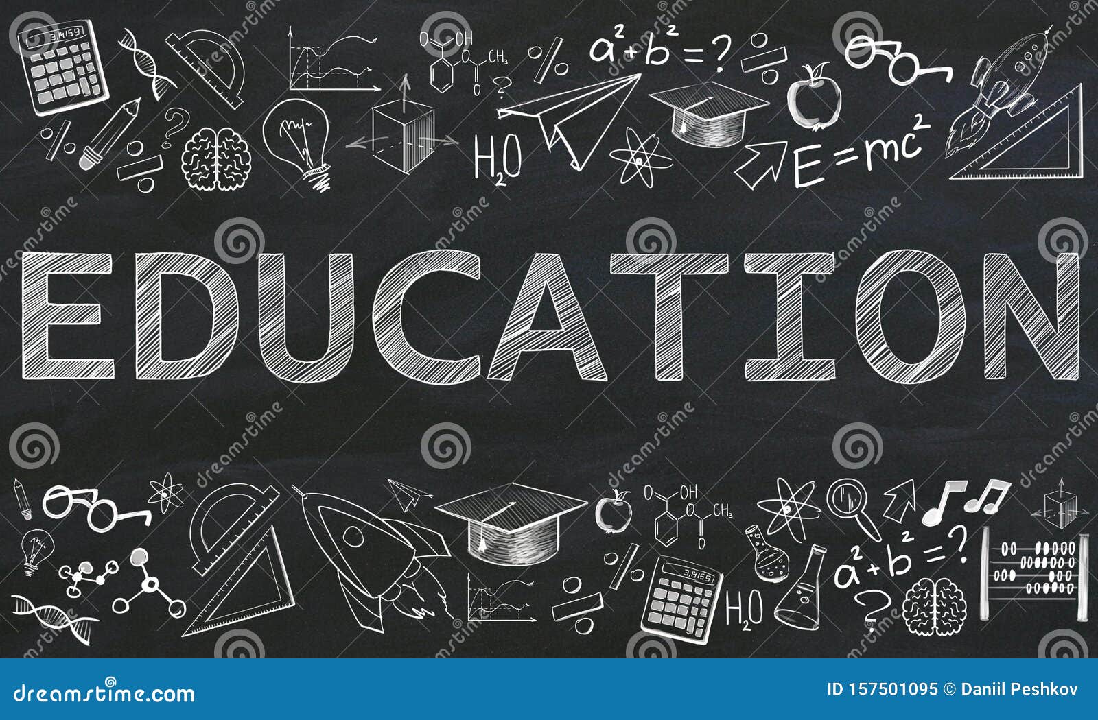 Creative Background with Education Sketch Stock Illustration ... Creative Background with Education Sketch Stock Illustration ...