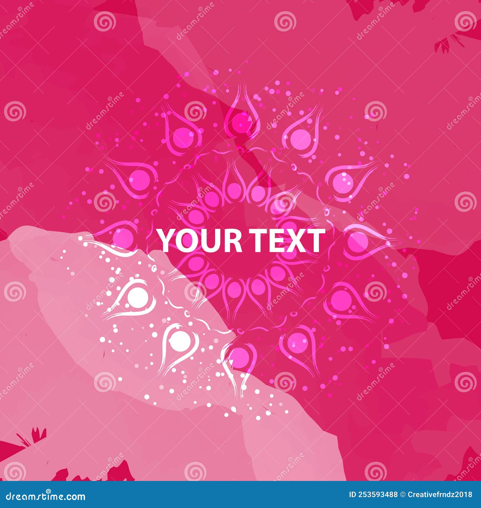 Creative Background for Greeting and Invitation Stock Vector ...