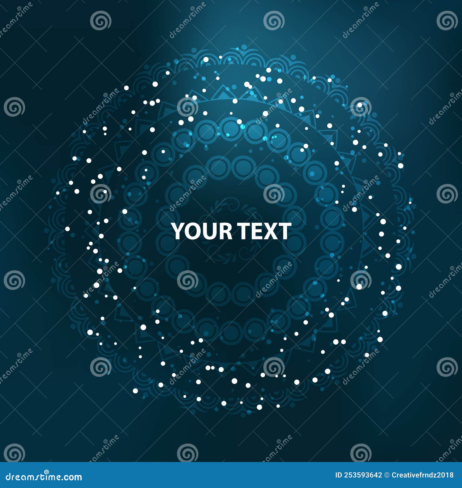 Creative Background for Greeting and Invitation Stock Vector ...