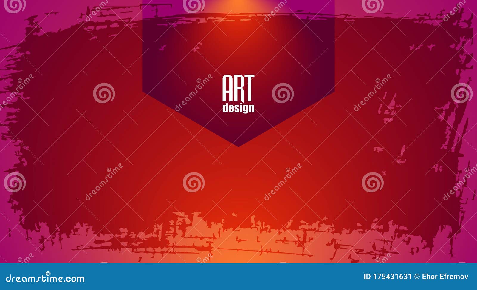 Creative Background in Modern Colors with Scratch Effect Stock Vector ...
