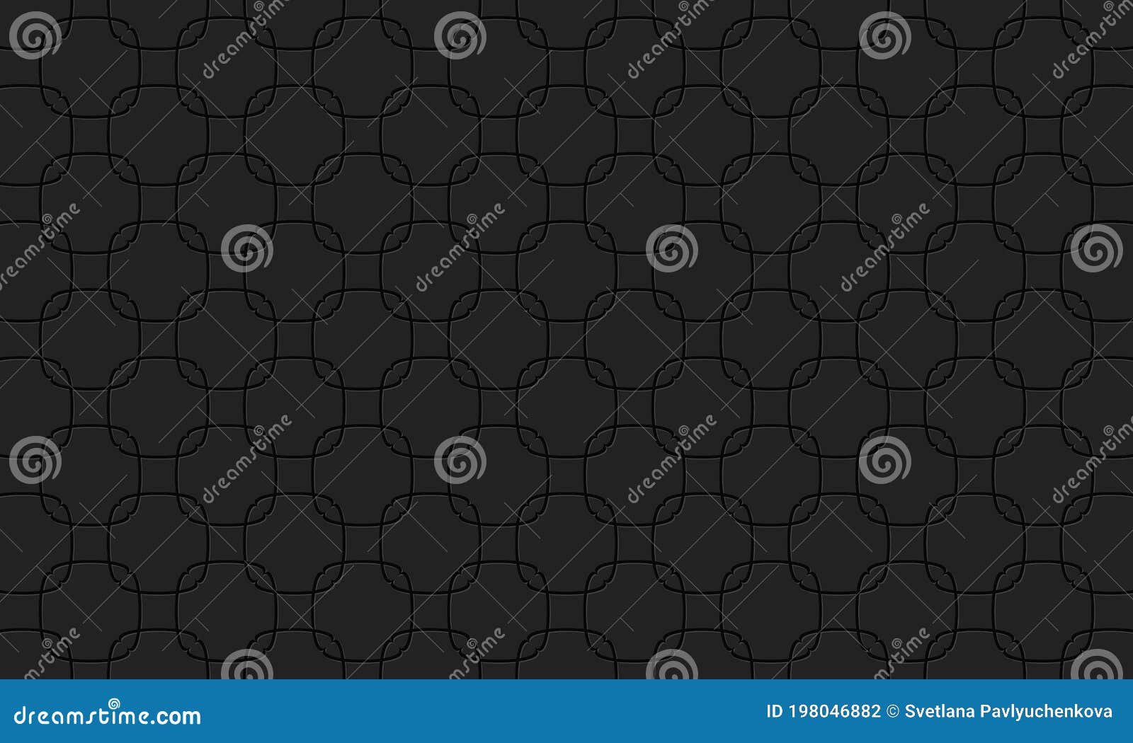 Creative Background Pattern of Abstract Geometric Shapes with Indented ...