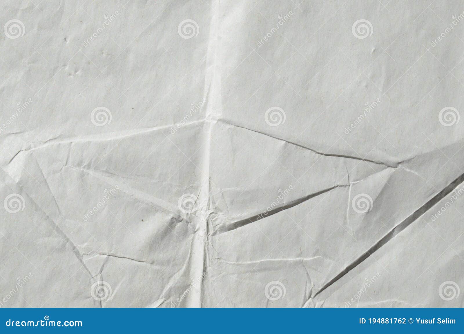 Scattered Overlay Of Crumpled White Paper. Royalty-Free Stock Image ...