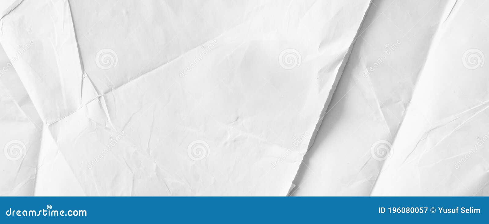 Scattered Overlay Of Crumpled White Paper. Stock Photography ...