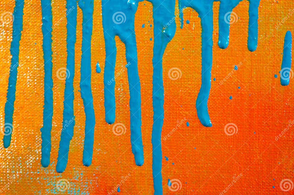 Creative Background, a Spot of Colored Primer Rubbed on the Surface of ...