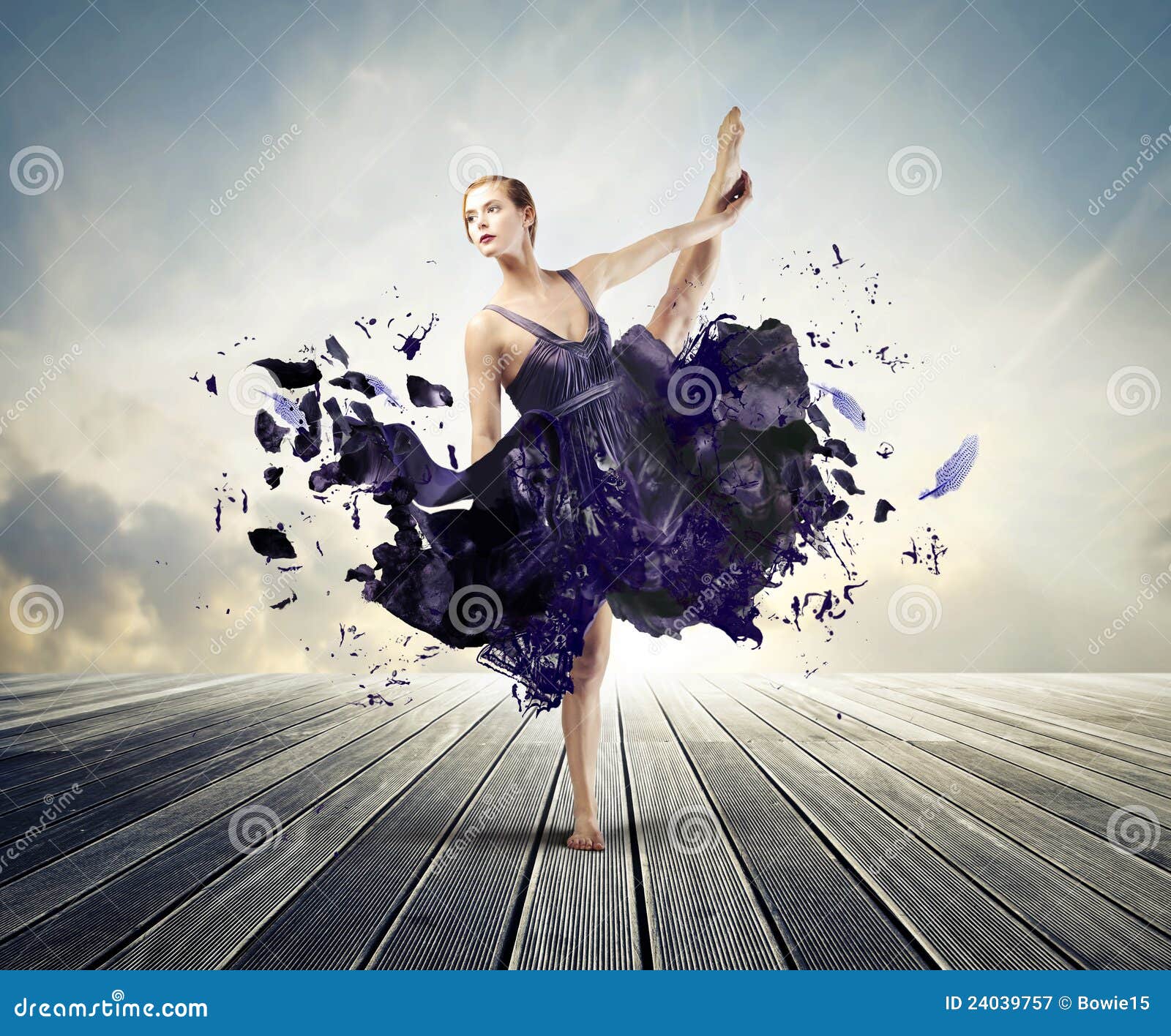 Creative ballet stock image. Image of effect, blob, beauty - 24039757