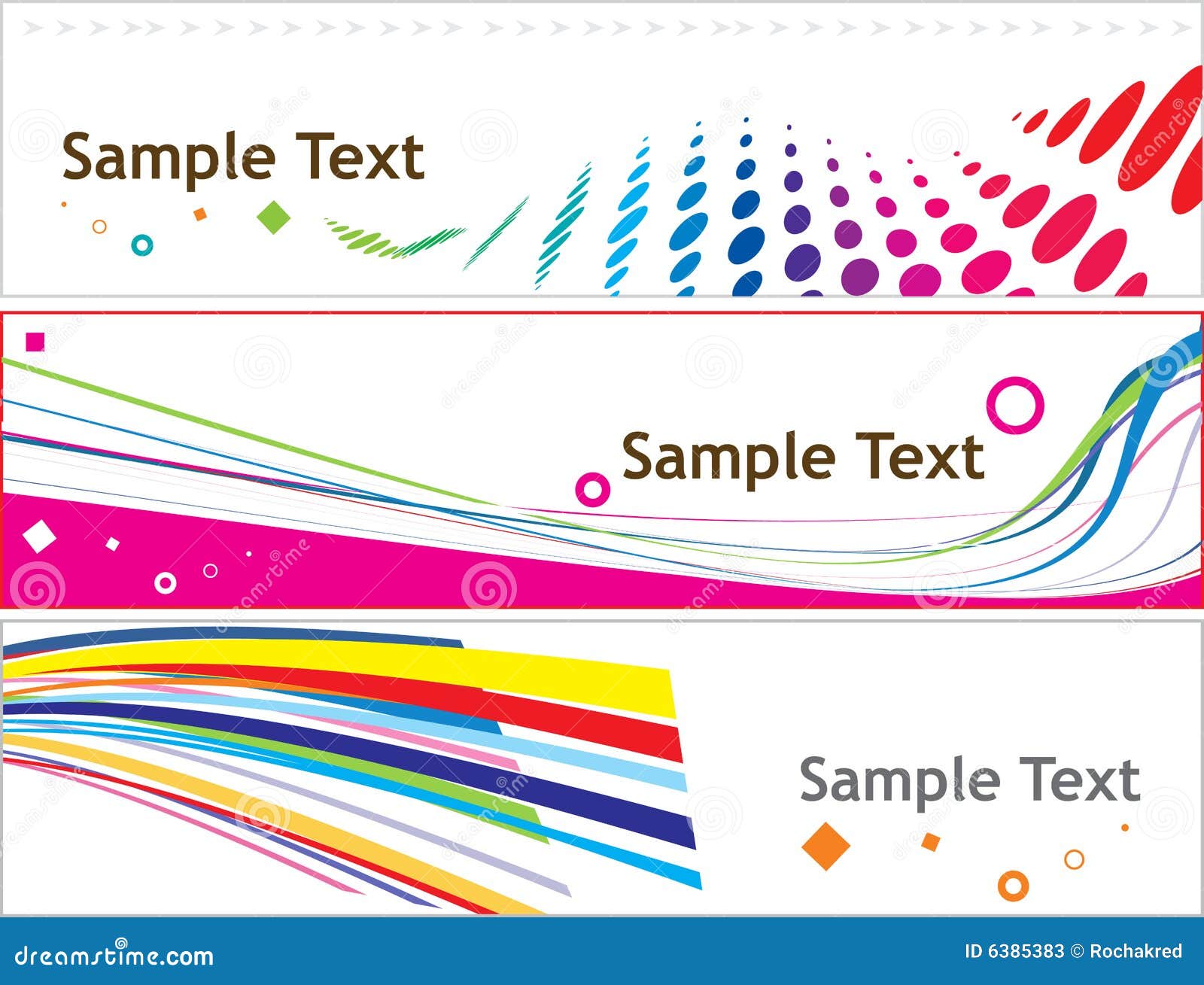 Creative banner stock vector. Illustration of element - 6385383