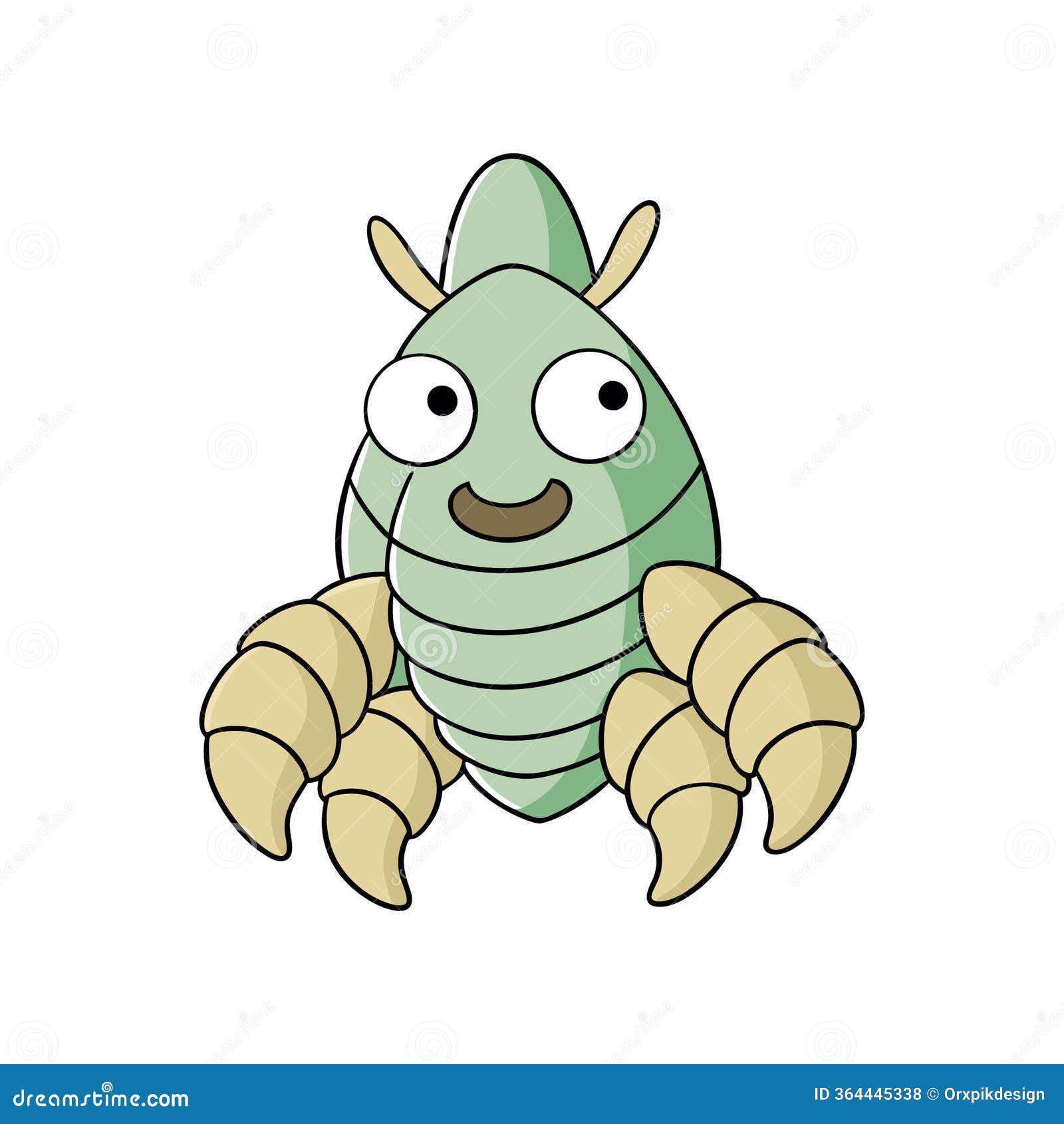 Creative Barnacle Goose Outline Illustration Royalty-Free Cartoon ...