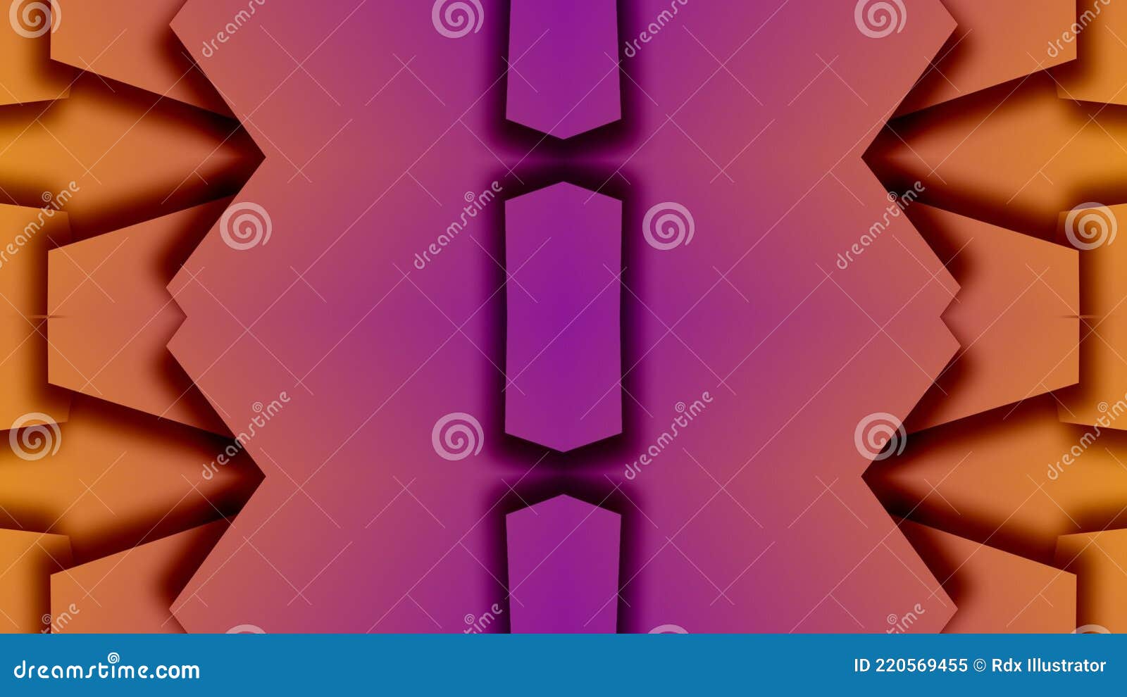 A Creative Beautiful 3d Design Abstract Background Stock Illustration ...