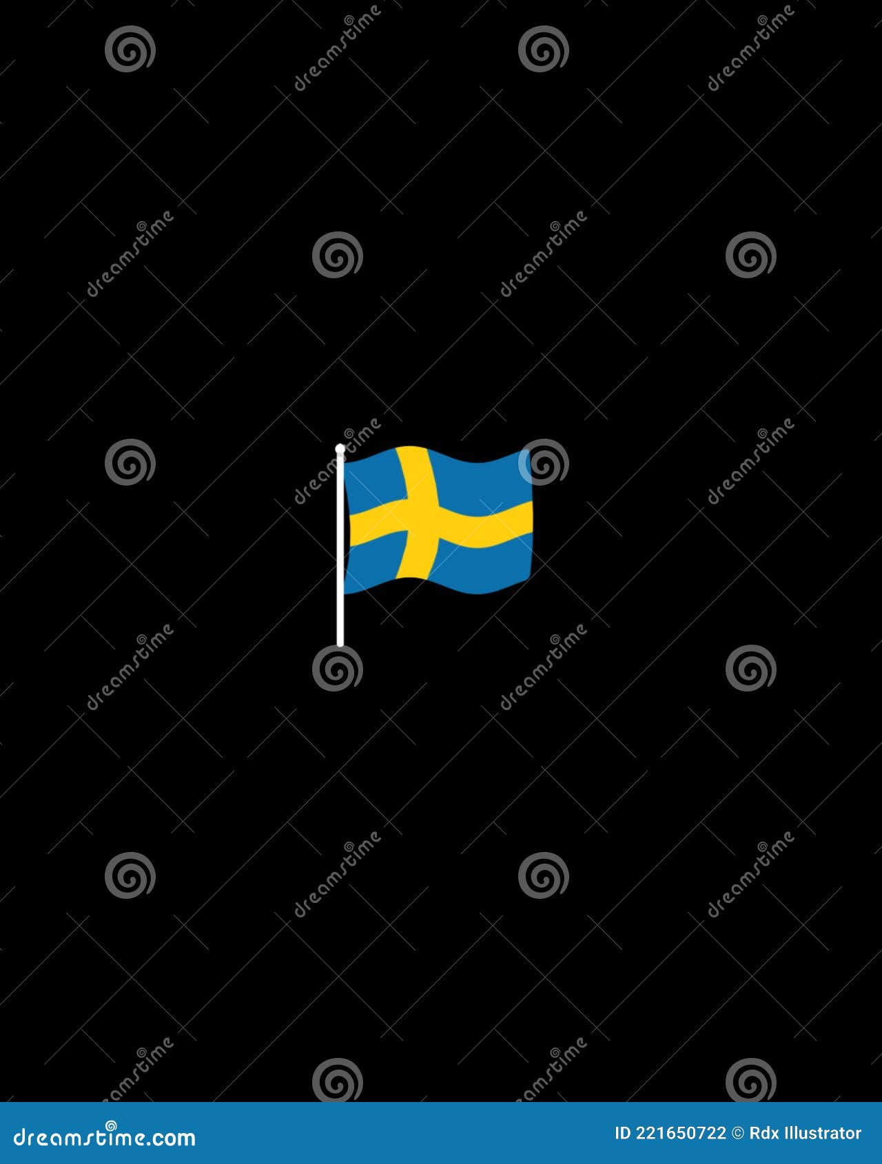 A Creative Beautiful Flag Design Abstract Background Stock Illustration ...