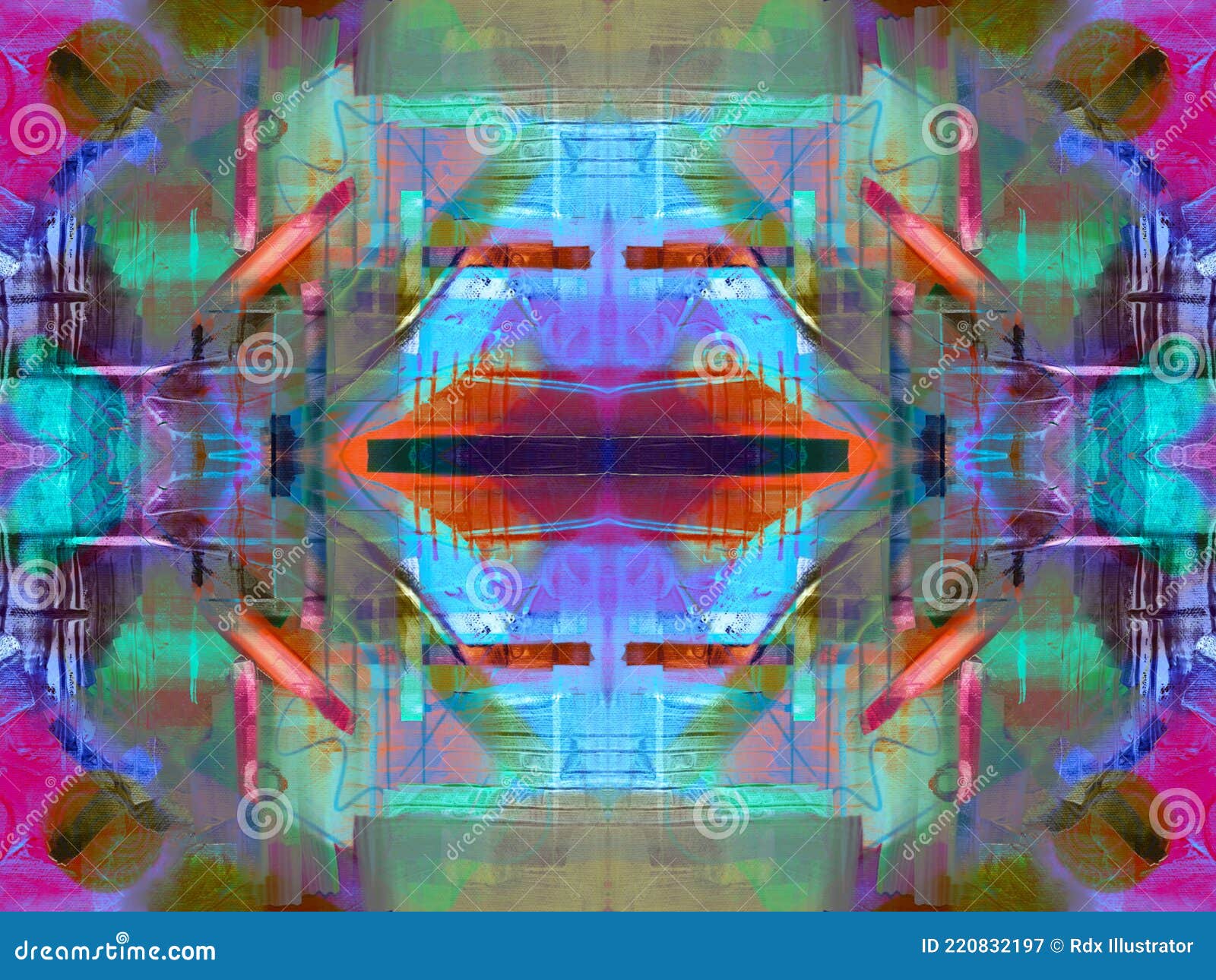 A Creative Beautiful Illustrated Design Abstract Background Stock ...