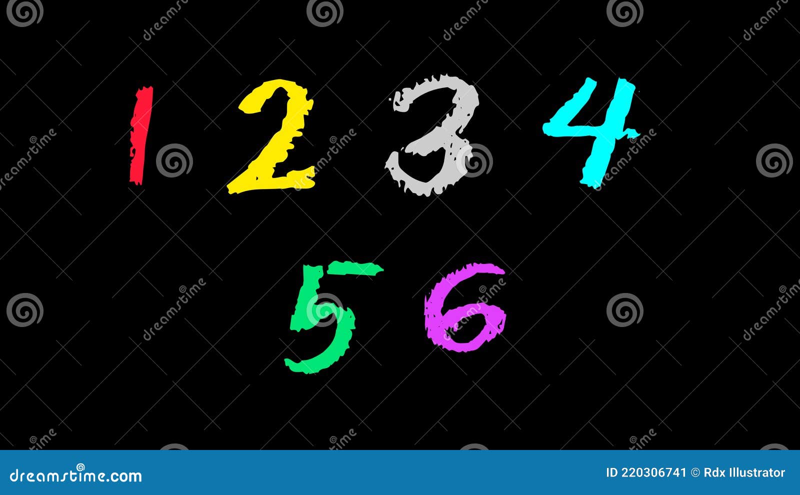 A Creative Beautiful Numbers Design Welcome To America Stock ...