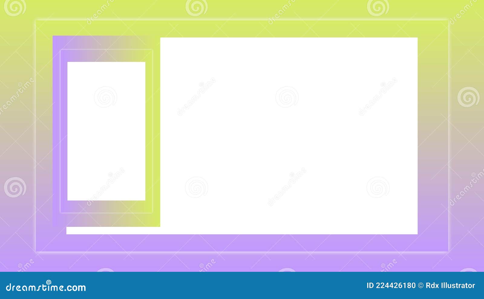 A Creative Beautiful Template Design . Stock Illustration ...