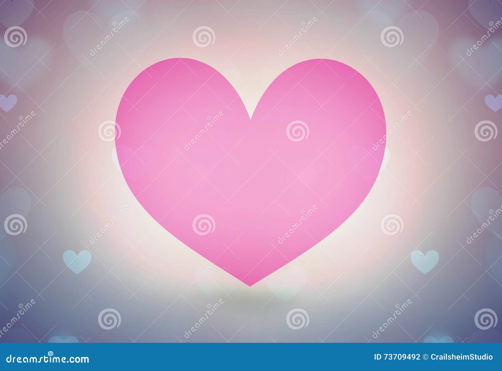 Creative Big Heart Background Graphic Stock Illustration - Illustration ...