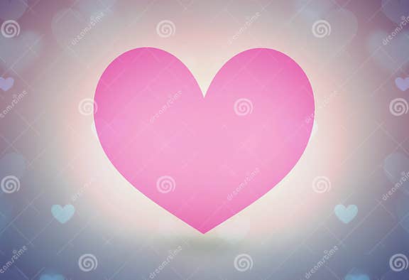 Creative Big Heart Background Graphic Stock Illustration - Illustration ...