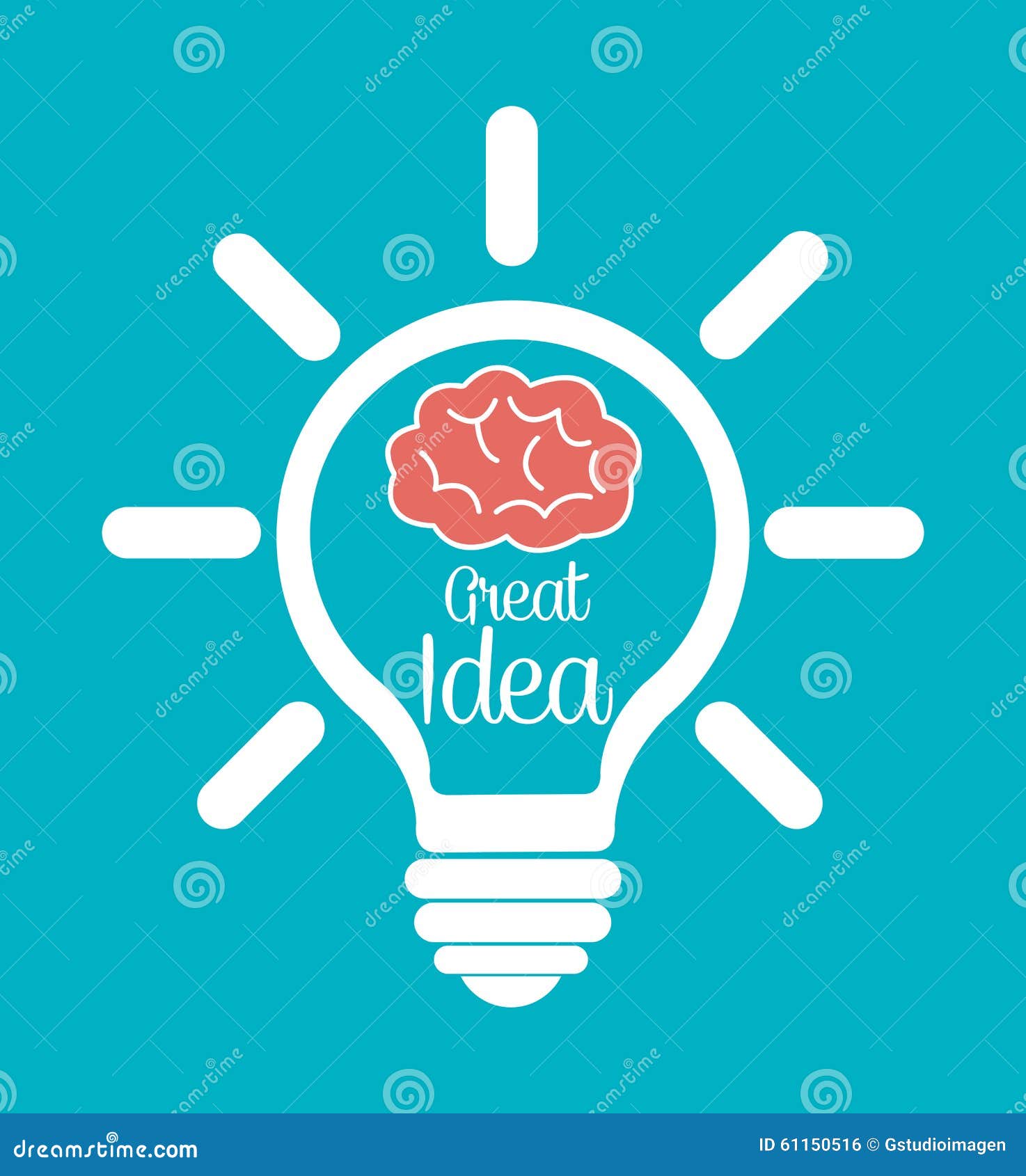 Creative big idea graphic stock vector. Illustration of electrical ...