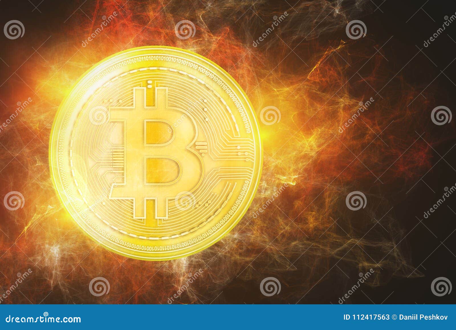 Creative bitcoin texture stock illustration. Illustration of cash ...