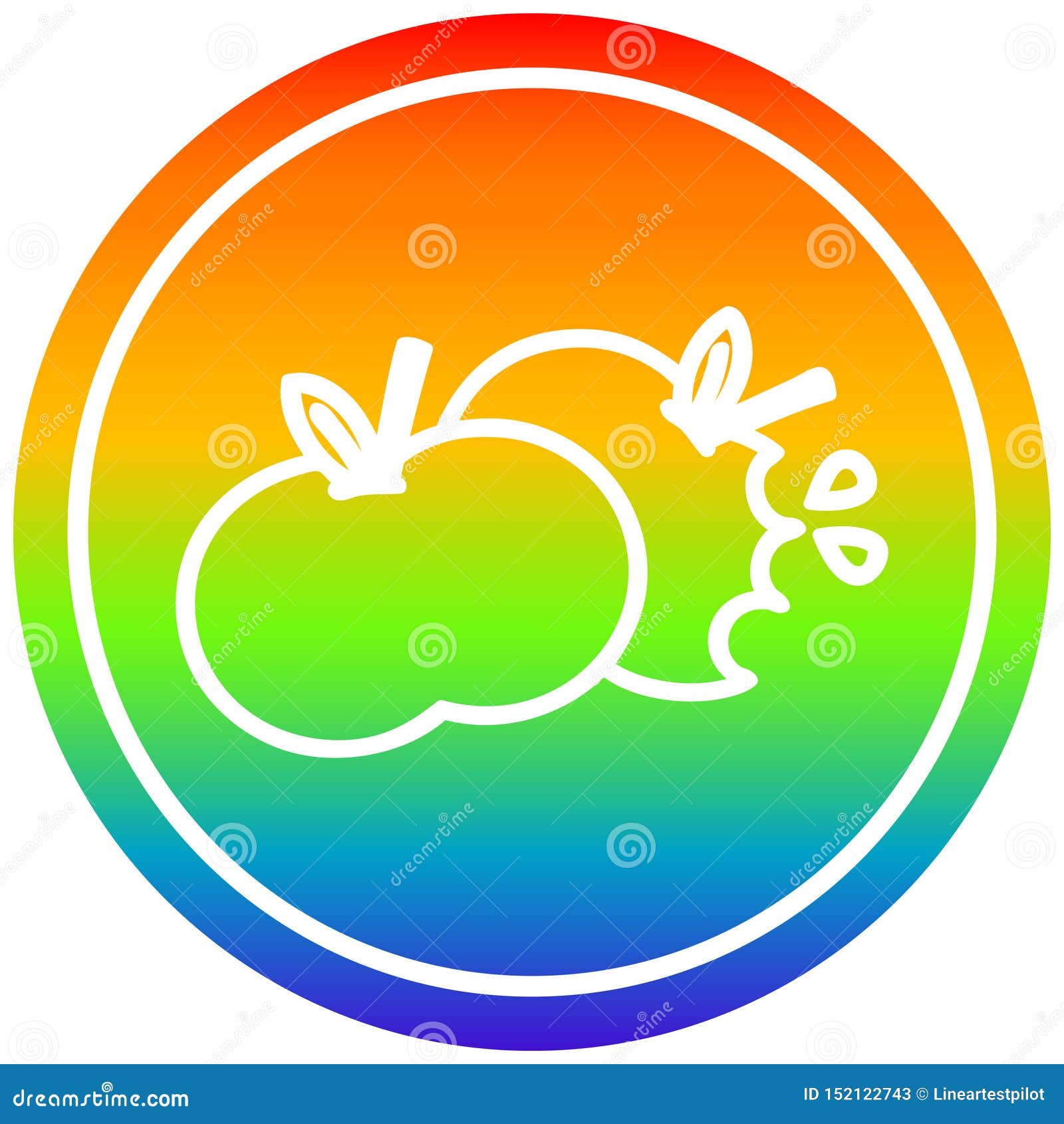 Minecraft Rainbow Apple