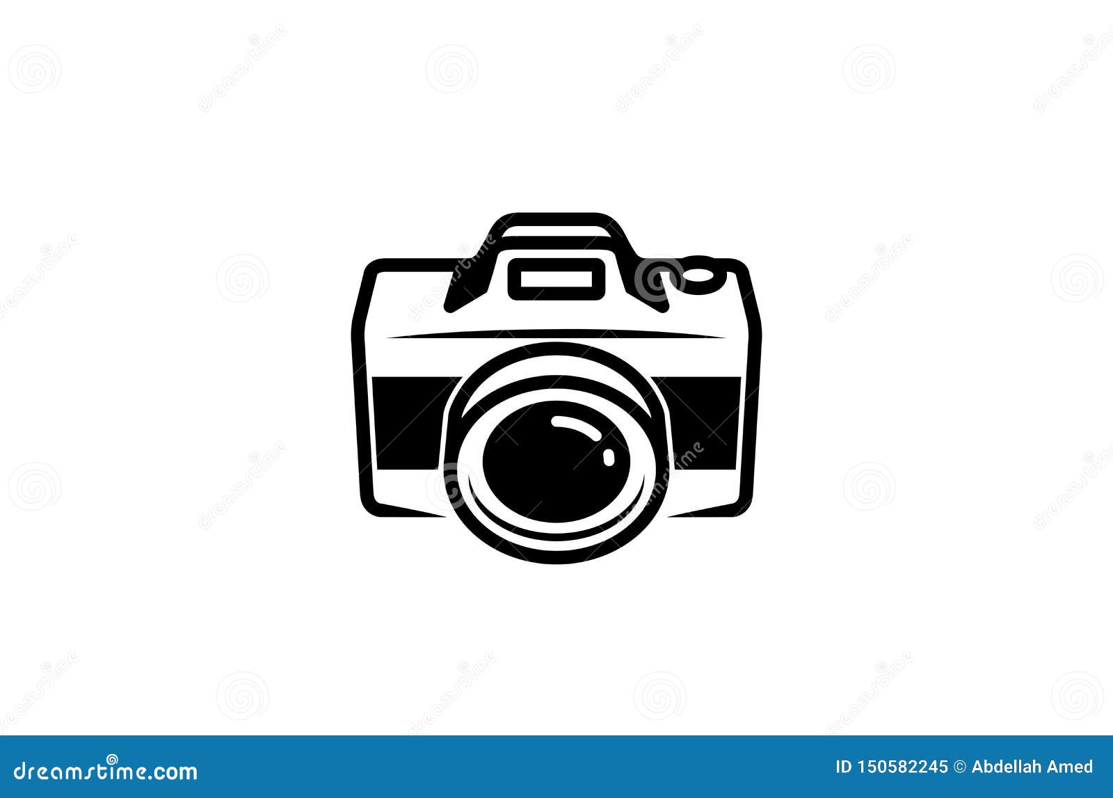 Creative Black Camera Logo Design Symbol Vector Illustration Stock ...