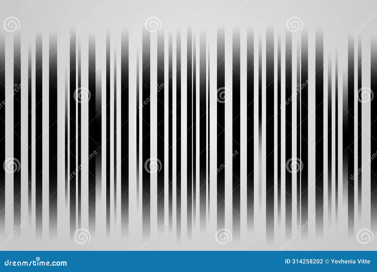 Creative Black and White Barcode Design. Generative AI Stock ...