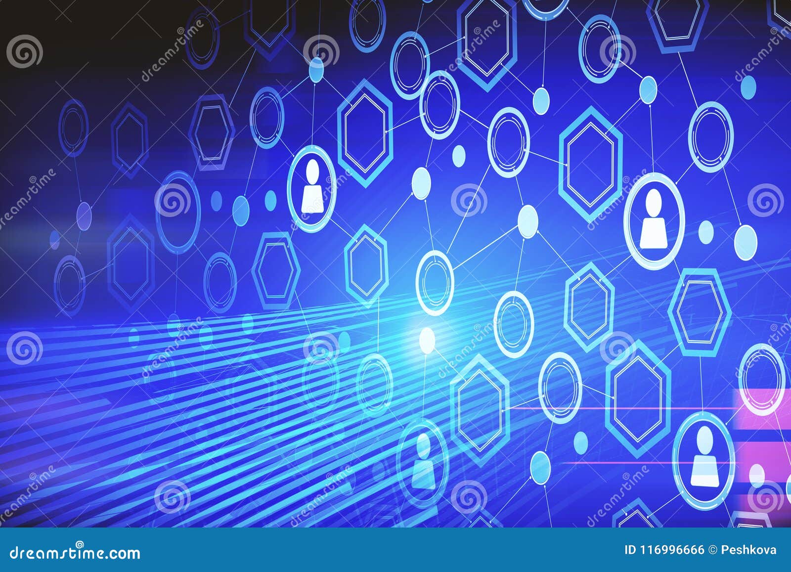 Media and Technology Concept Stock Illustration - Illustration of ...