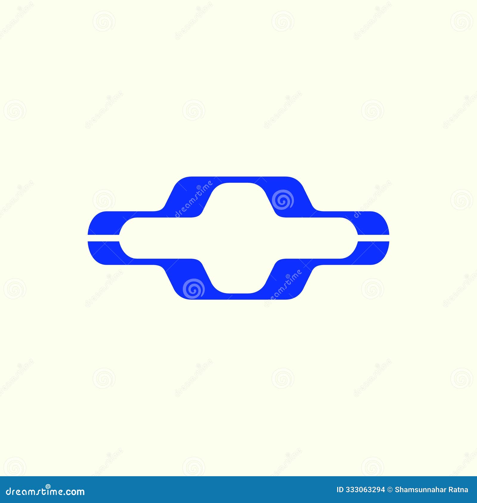 Creative Blue Technology Solution Logo Design Stock Illustration ...