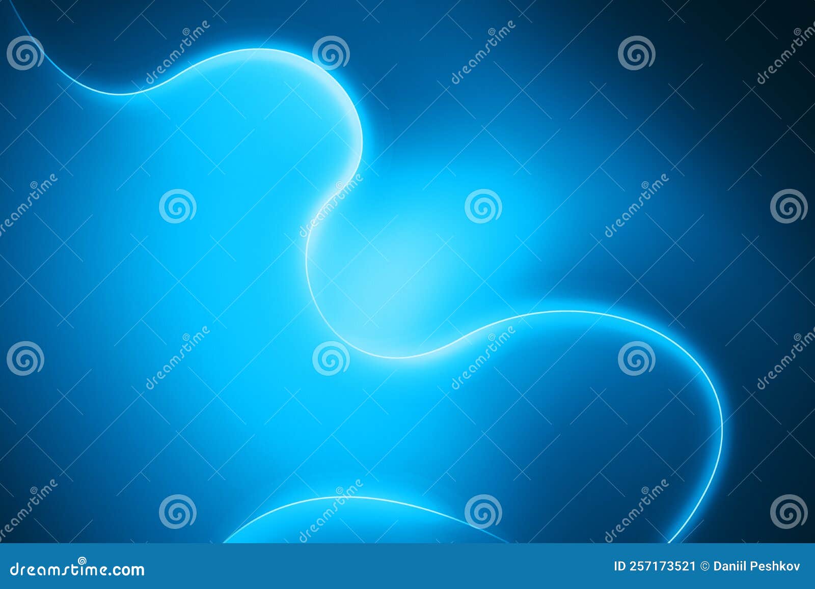 Creative Blue Wave Line Texture. 3D Rendering Stock Illustration ...