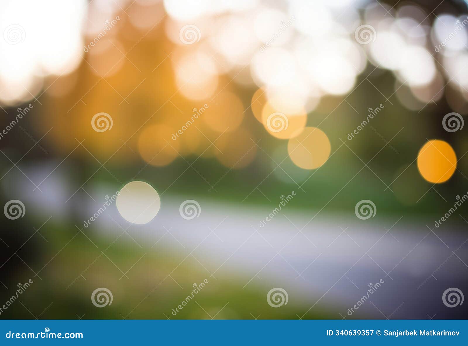 Creative Bokeh Effect Use a Shallow Depth of Field To Create a B Stock Illustration ...