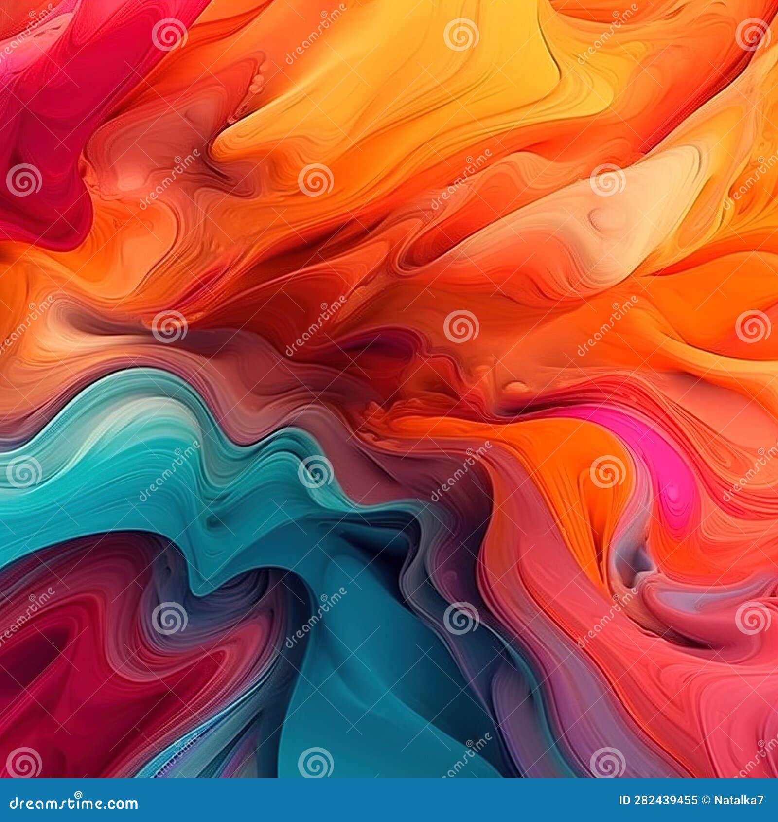 Creative Color Background. Ai Generated Stock Illustration ...