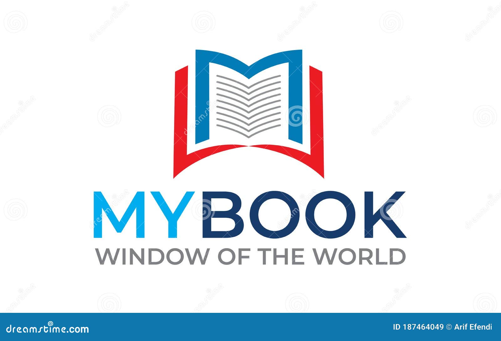 Creative Book Icon Logo Design Template Stock Vector - Illustration of ...