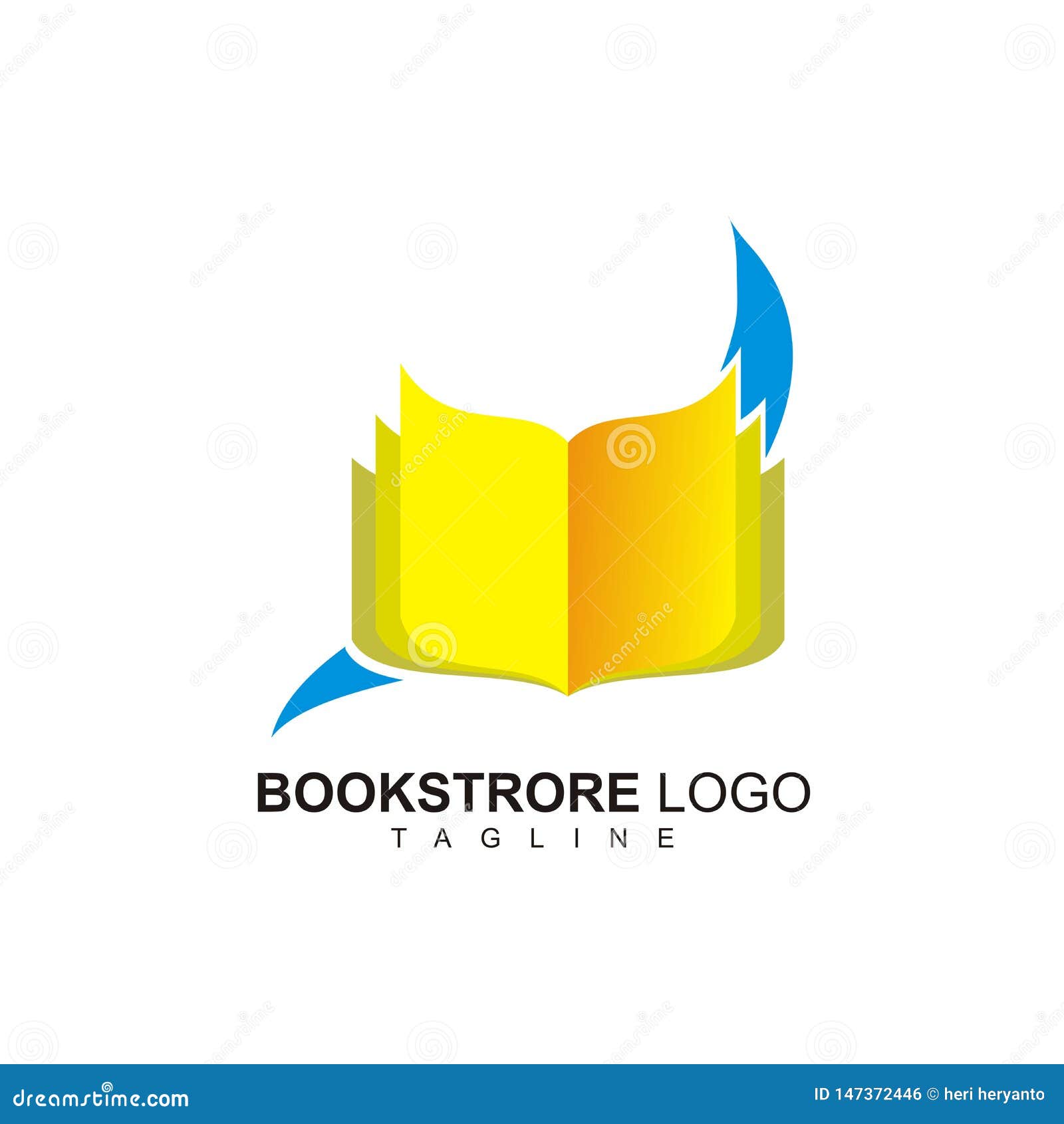 The Symple Book Logo Design Royalty-Free Stock Photo | CartoonDealer ...