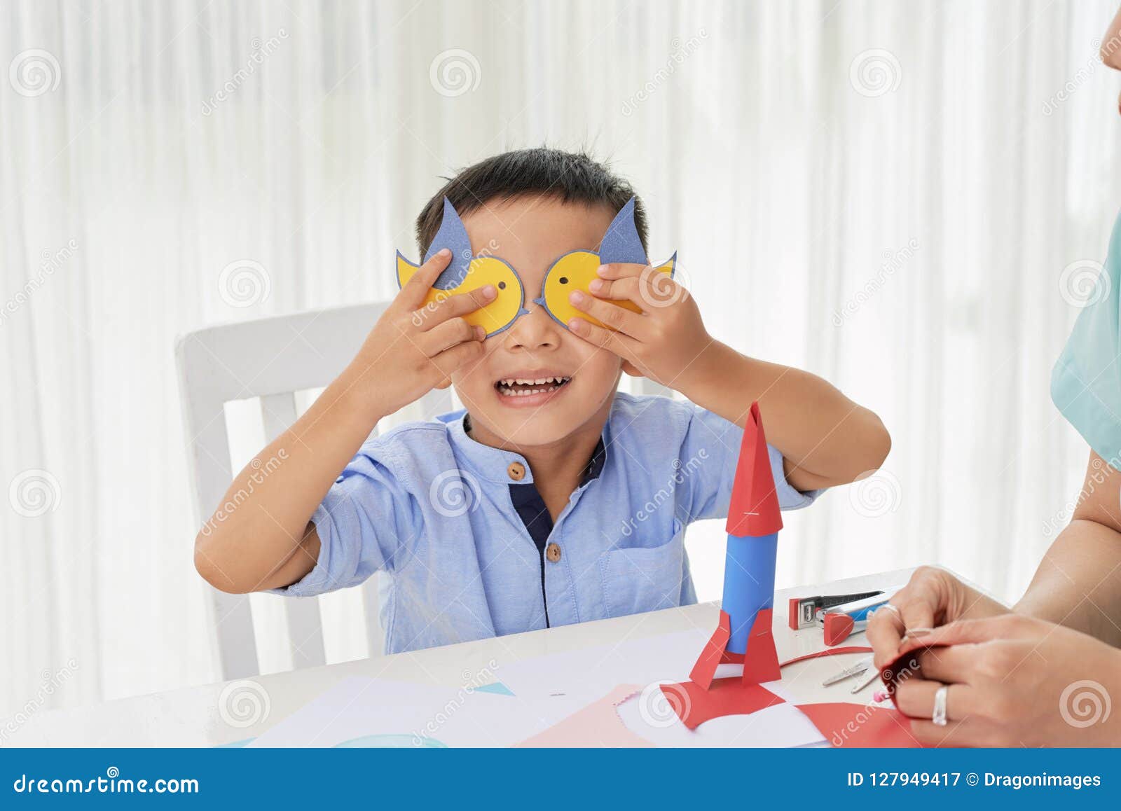 Creative boy stock image. Image of playtime, preschool - 127949417